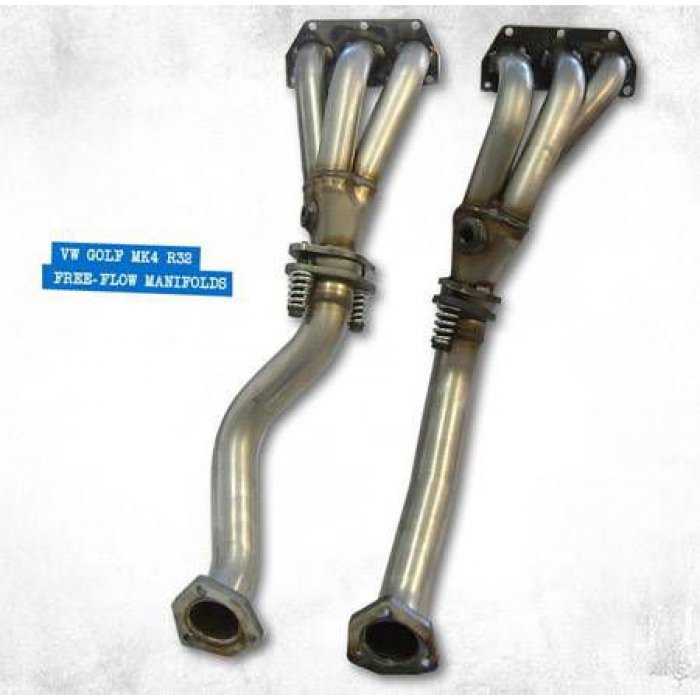 Milltek Free-flow Manifolds - Golf Mk4 R32 3.2 V6 4WD